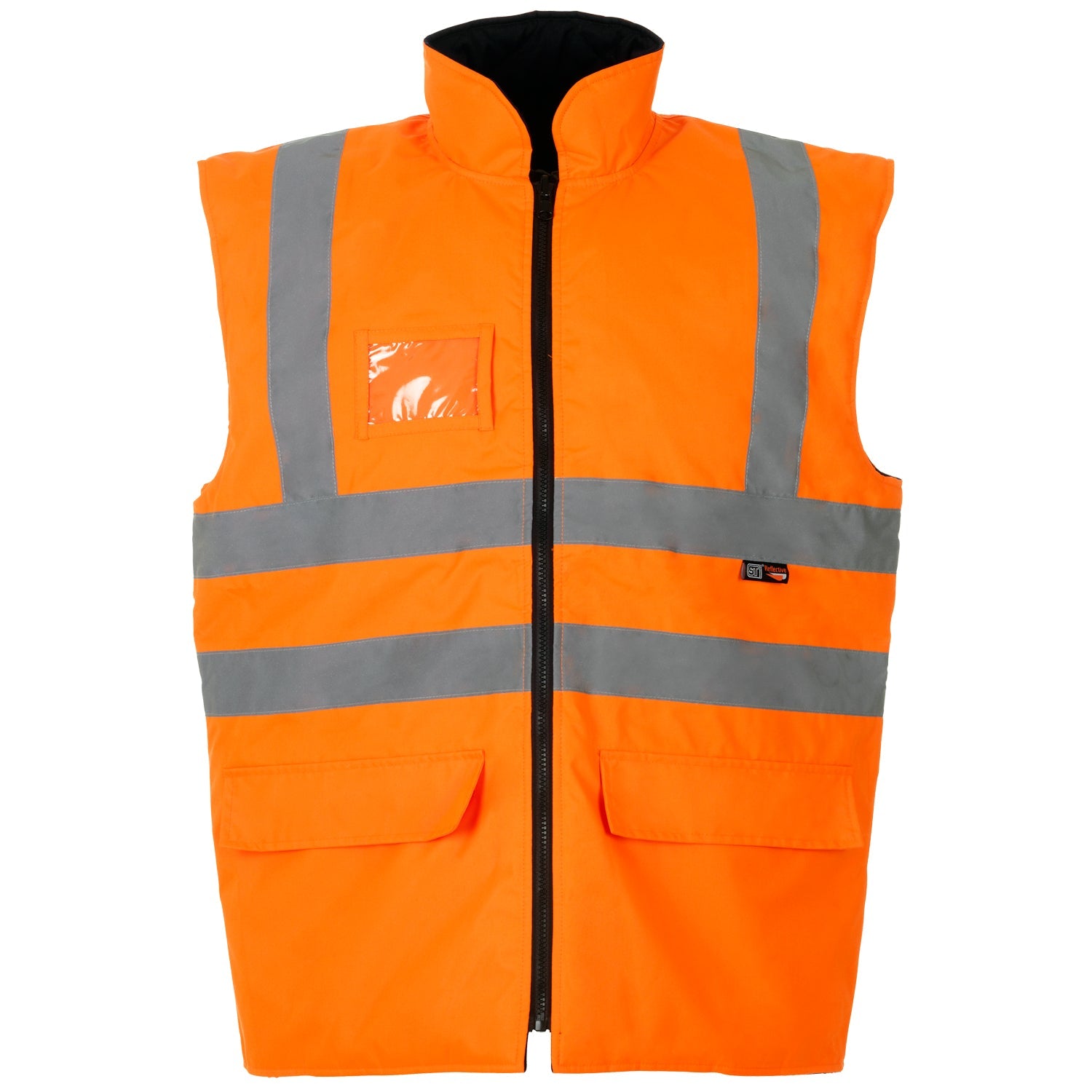 Supertouch Hi Vis Orange Interactive Bodywarmer – GS Workwear