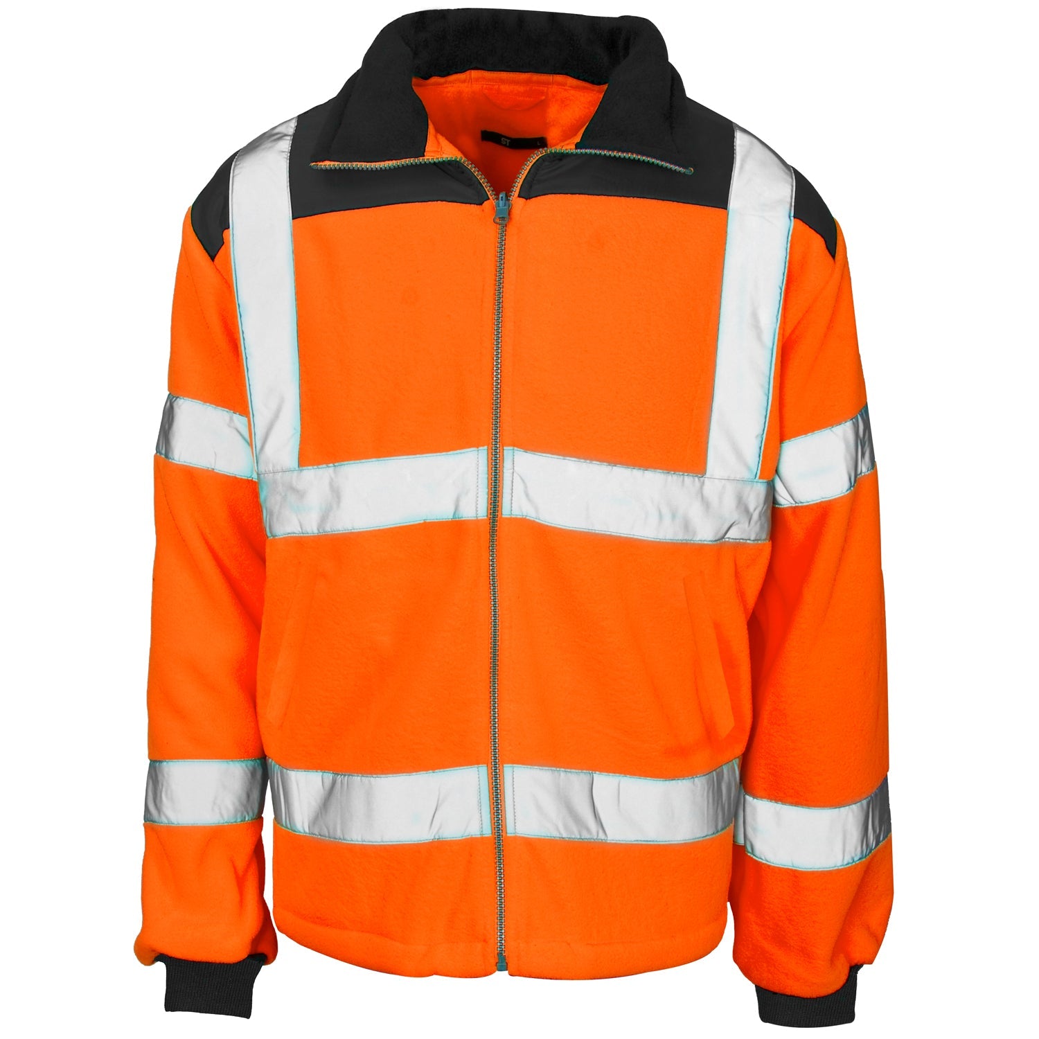 Supertouch Hi Vis Orange Rain Patch Fleece Jacket – GS Workwear