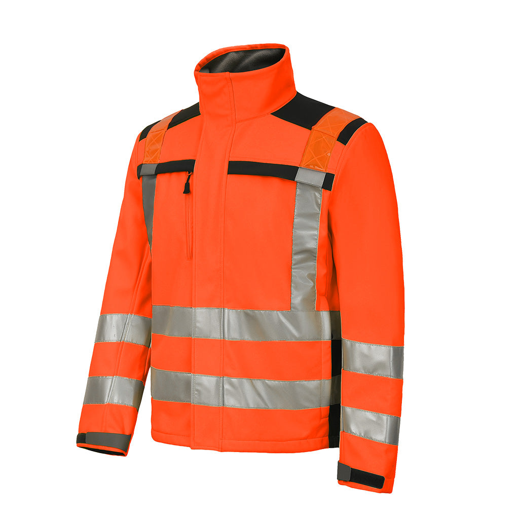 Future Garments Premium Amber Hi-Vis Soft Shell Fleece – GS Workwear