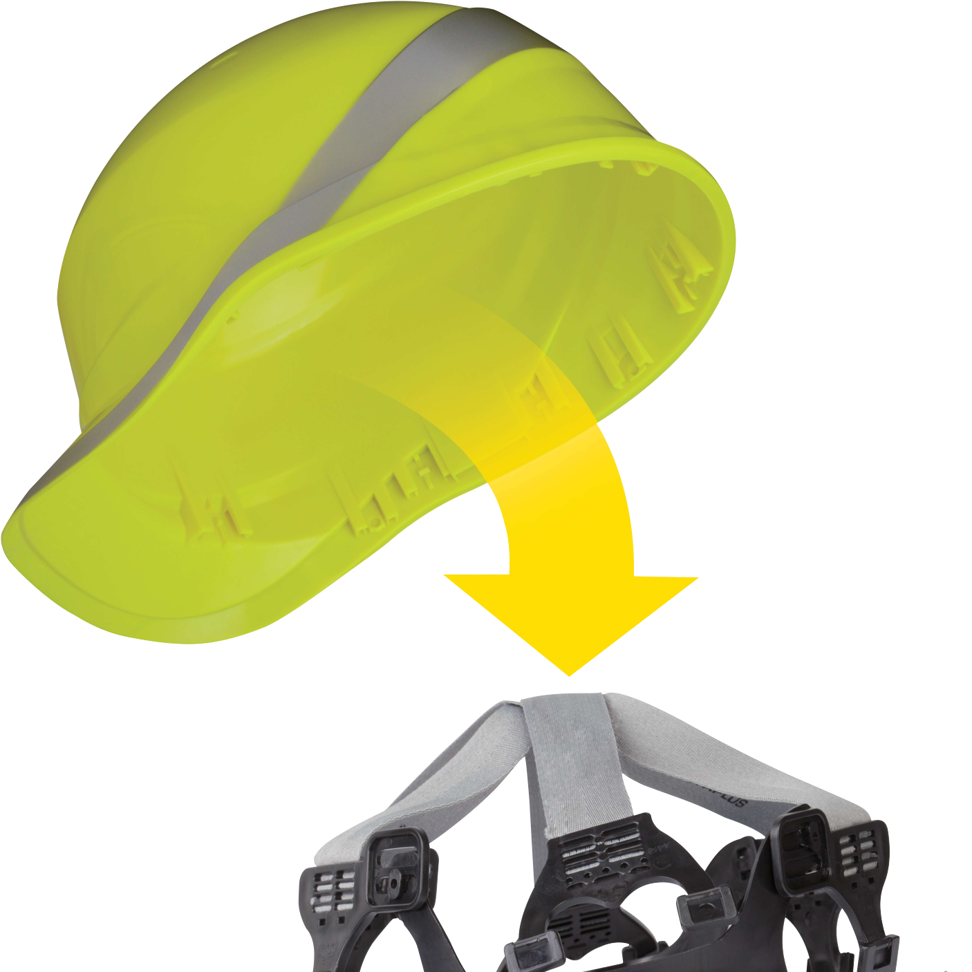 Delta Plus HARNESS VI – Diamond VI Helmet Replacement Harness – GS Workwear