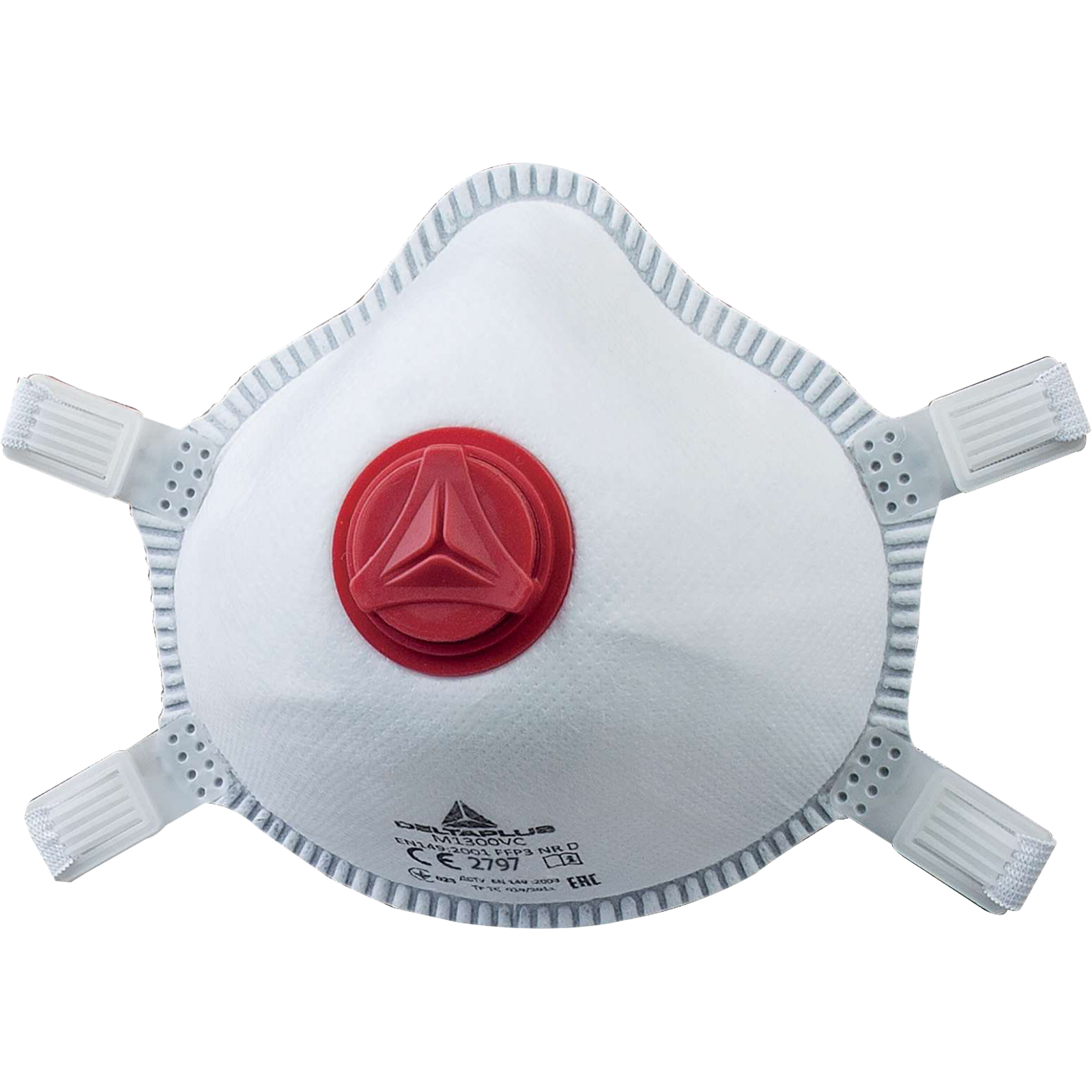 Delta Plus M1300V P3 Disposable Respiratory Mask with Valve – Box of 5 ...