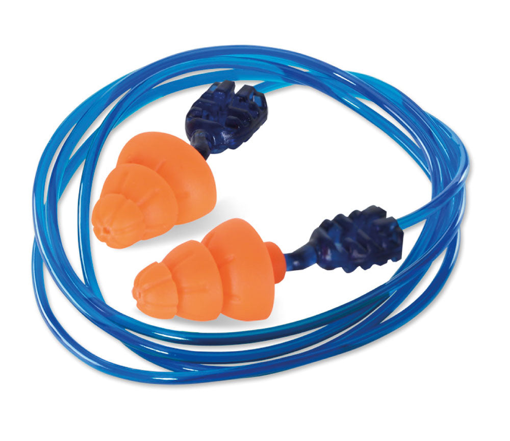 Beeswift Corded Tri Flange Reusable Ear Plug – GS Workwear