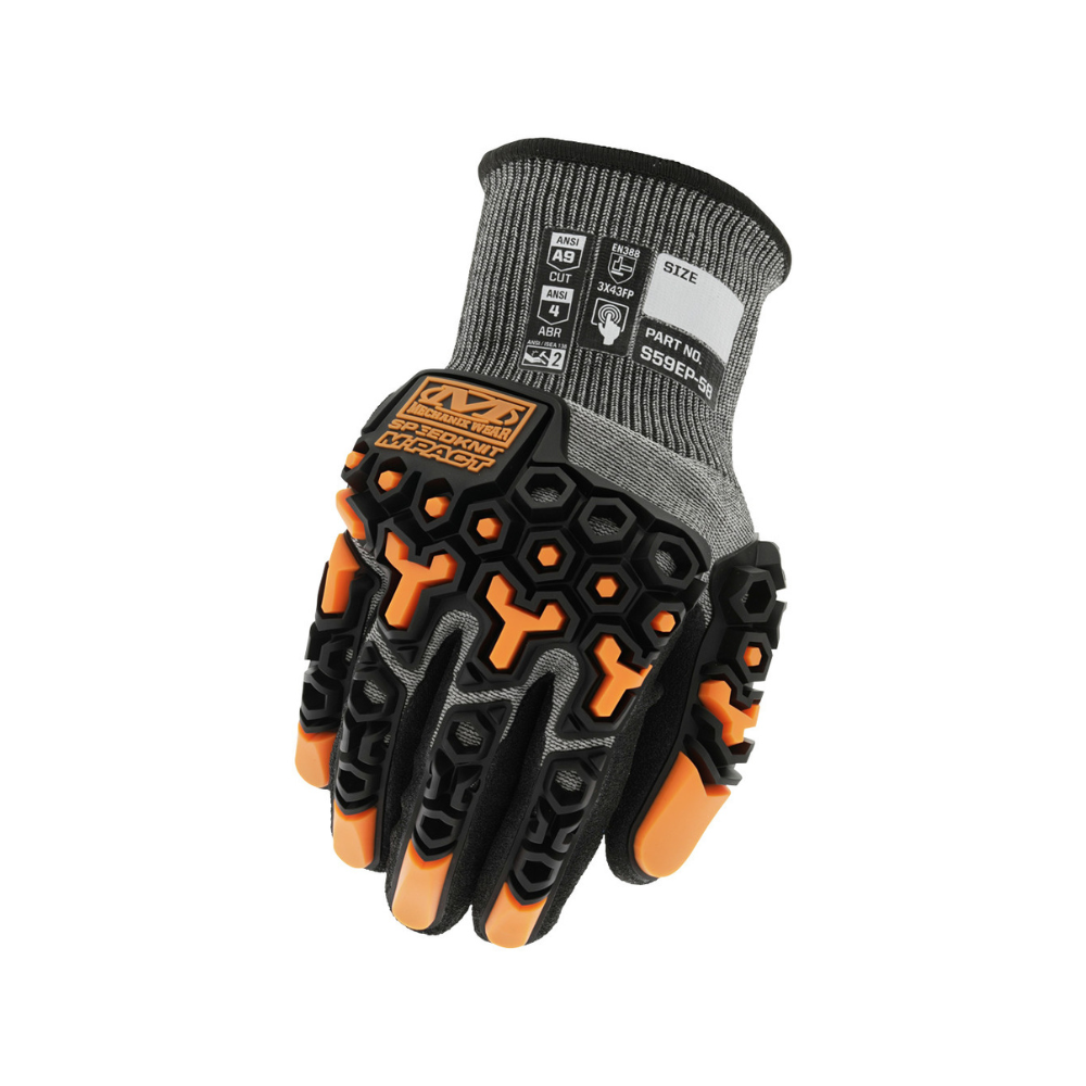 Mechanix Wear SpeedKnit M-Pact S59EP58 Coated-Knit Work Gloves – GS ...