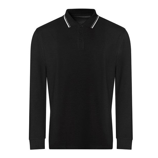 Awdis Just Polo's Long Sleeve Tipped 100 Polo – GS Workwear